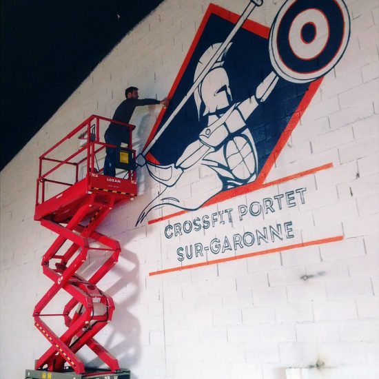 Graffeur Toulouse décoration murale, Graffiti - Halltimes