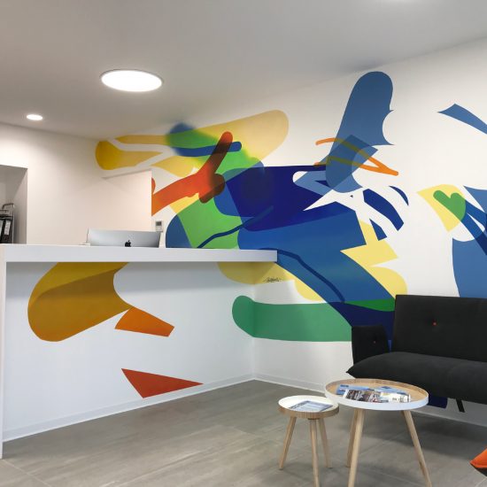 Projets - Décorations murales, fresques, événementiel - Halltimes