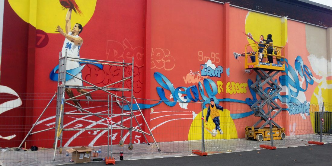 Projets - Décorations murales, fresques, événementiel - Halltimes