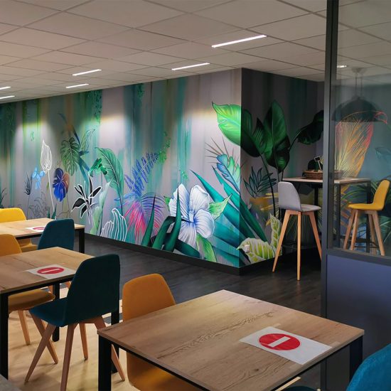 Projets - Décorations murales, fresques, événementiel - Halltimes